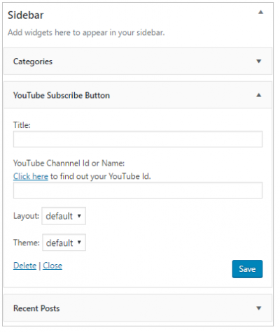 How to Add YouTube Subscribe Button to WordPress - FastWebHost - Web Hosting Blog