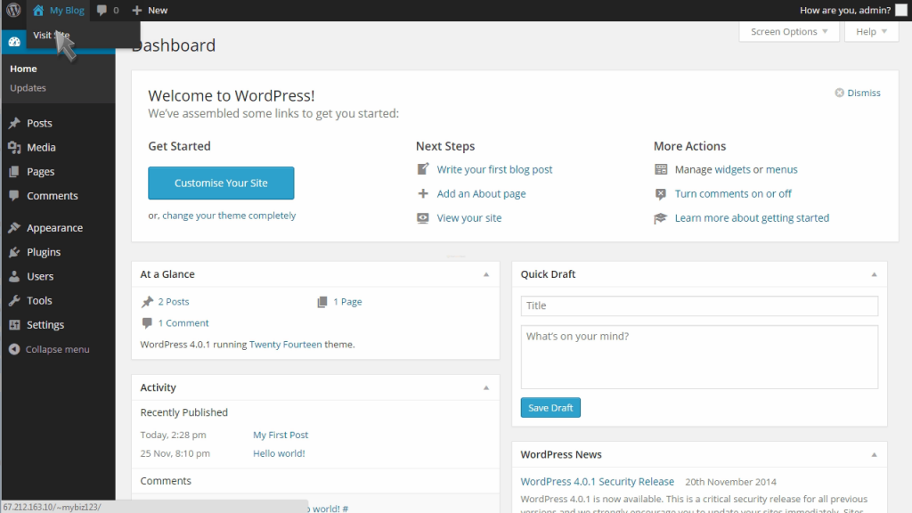 How to write a comment in WordPress? | FastWebHost WordPress Tutorials