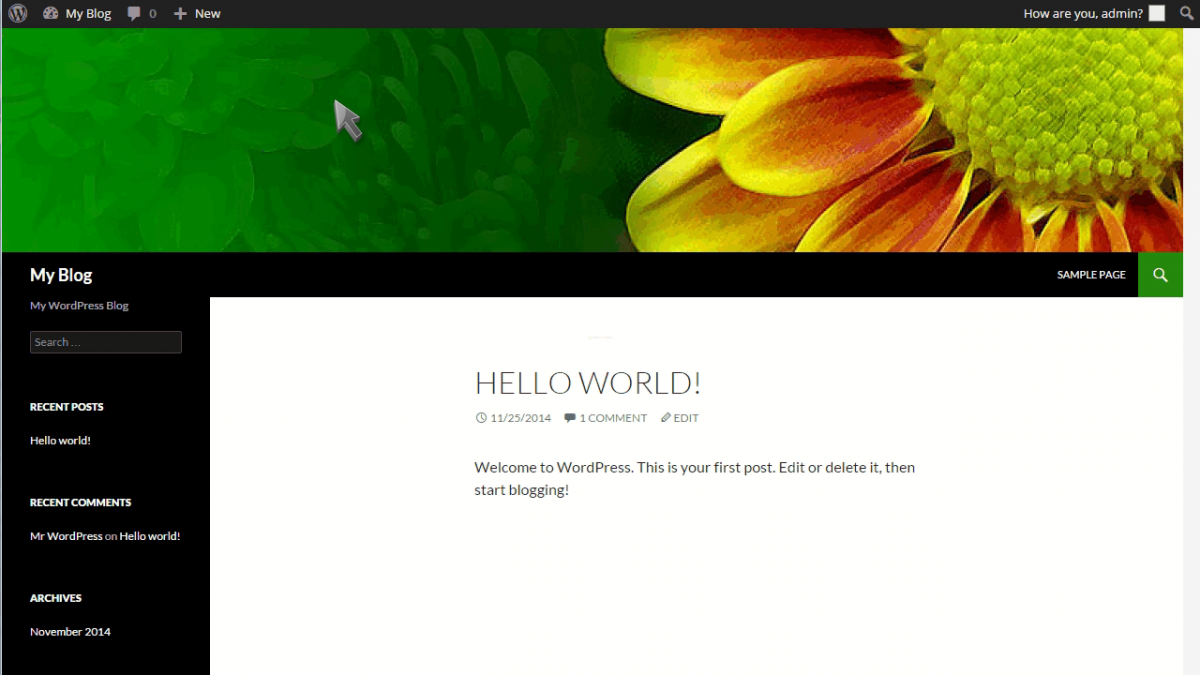 How to change your header in WordPress? | FastWebHost WordPress Tutorials