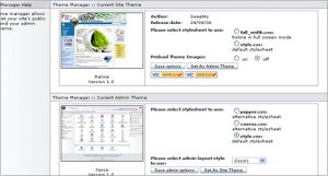 Changing the themes in e107 - FastWebHost Tutorials