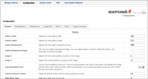 Configuring Expose Flash Gallery - FastWebHost Tutorials