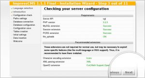 ImpressCMS Installation - FastWebHost Tutorials