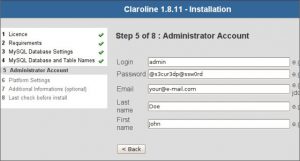 Claroline Installation - FastWebHost Tutorials