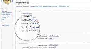 Mediawiki Skins - FastWebHost Tutorials