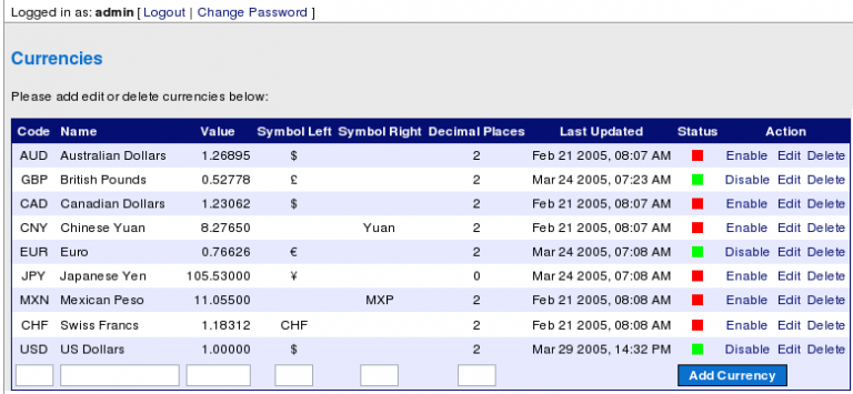 CubeCart Settings - FastWebHost Tutorials